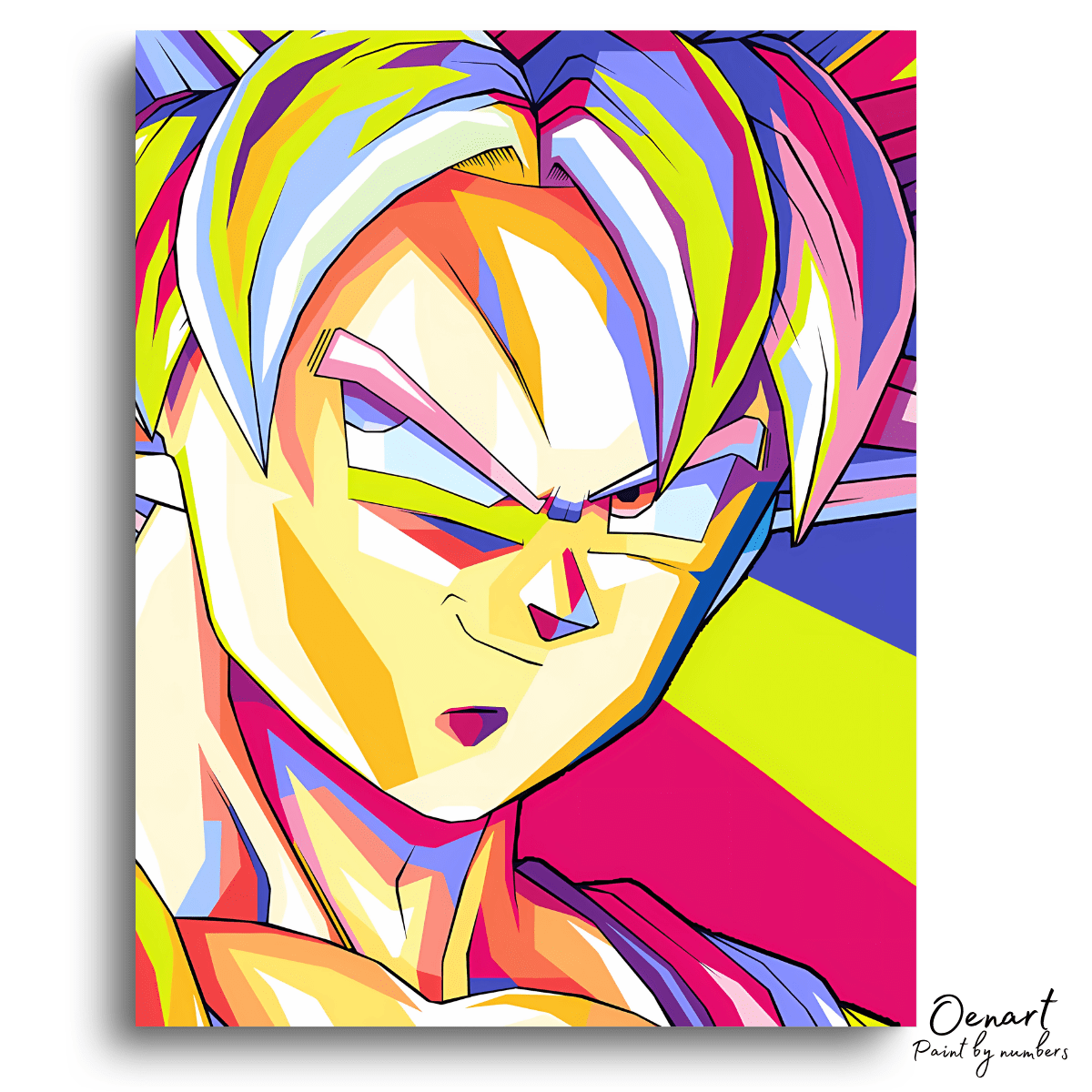Dragon Ball Z: Goku Smiling - Anime Diamond Painting - Oenart