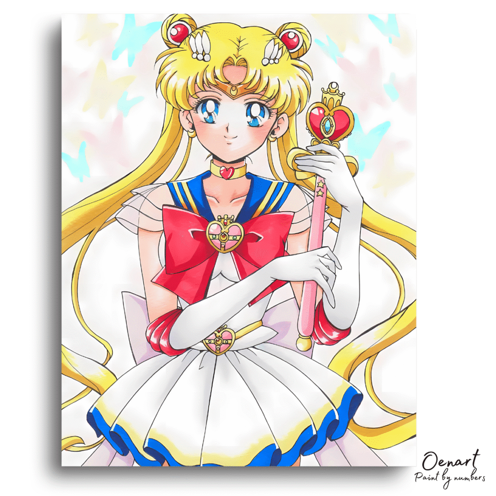 Sailor Moon: Usagi's Kindness - Anime Diamond Painting - Oenart