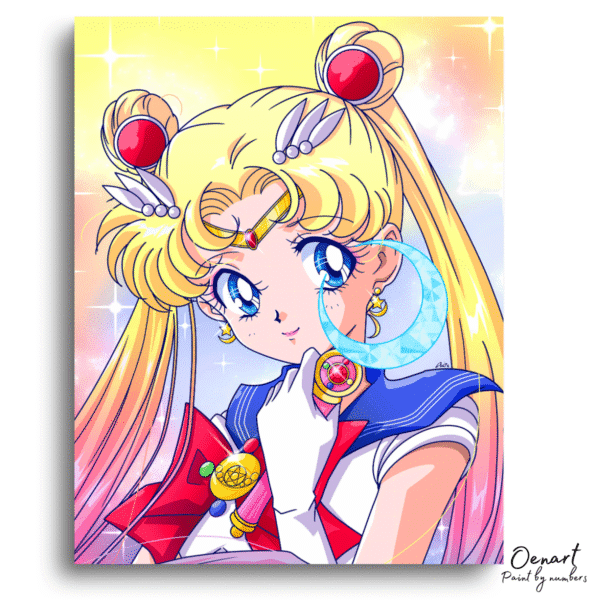 Pastel Heroine Portrait - Diamond Craft Kit